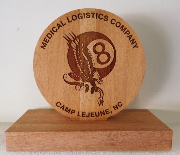 Beautiful custom wood laser-engraved or printed plaques