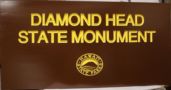 wooden park signs, RV park signs, campgrounds, hiking trails