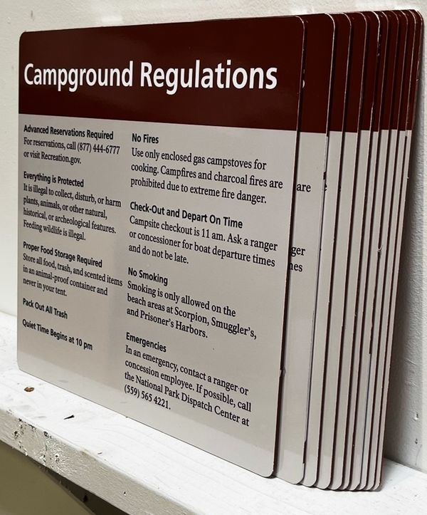 wooden park signs, RV park signs, campgrounds, hiking trails