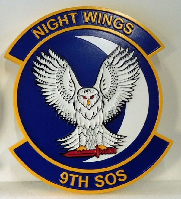 Military Carved Wood Plaques for Units & Individuals