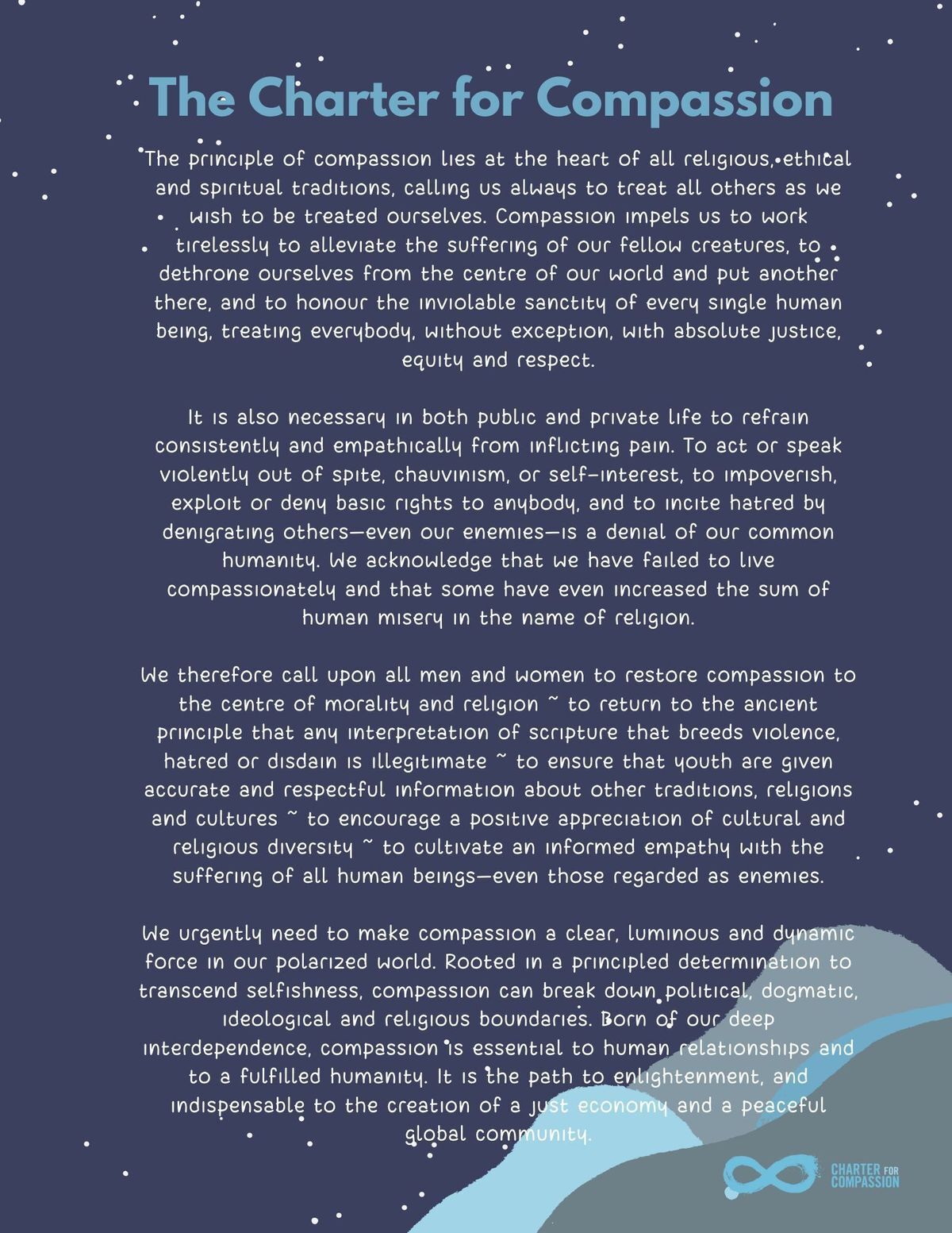 Sign the Charter