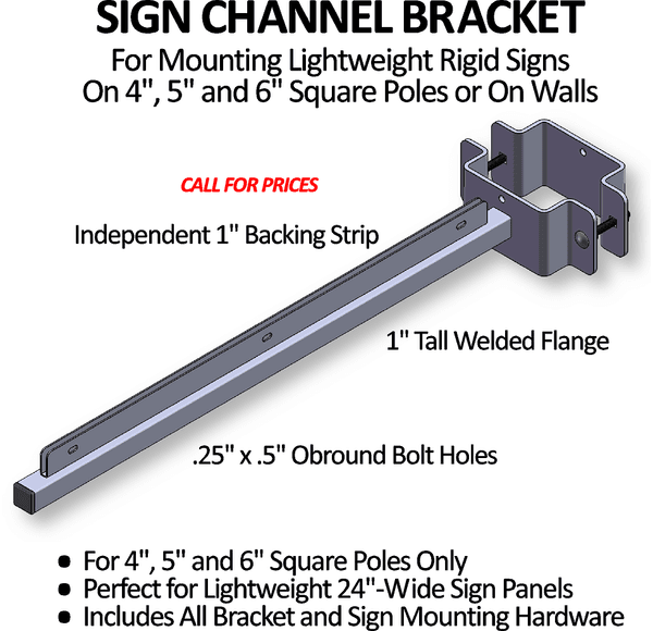 Banner Bracket|Pole Banner Bracket|Sign Bracket