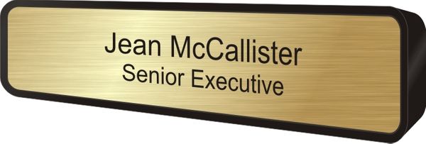 Custom Name Plates with Frames by Signsations