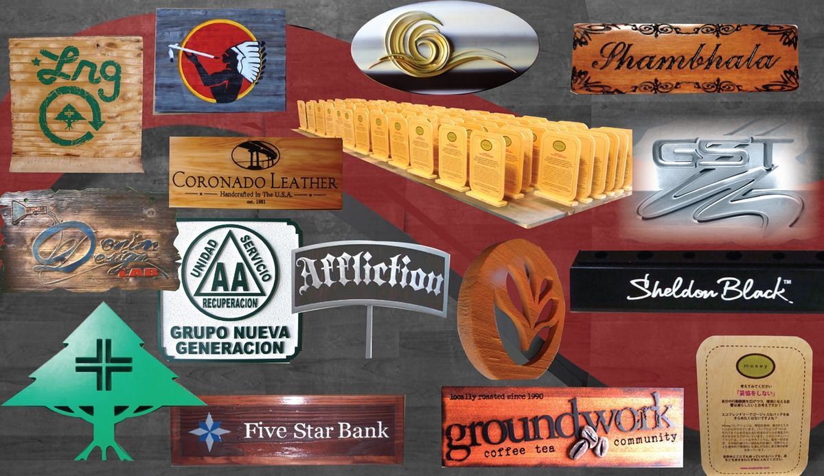 carved wood signs for retail stores