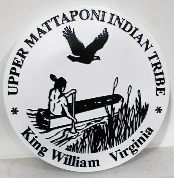 3-D Wood, Metal or Painted Plaques of Seals for Any Native American Group