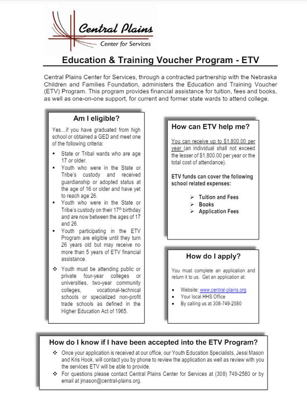 Forms : What We Do : Central Plains Center for Services