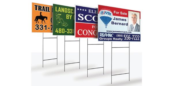 Custom Yard Signs | Print Shop Denver | C & D Printing