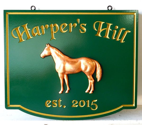 equestrian signs,horse farm signs, horse signs, equine signs, Carved ...