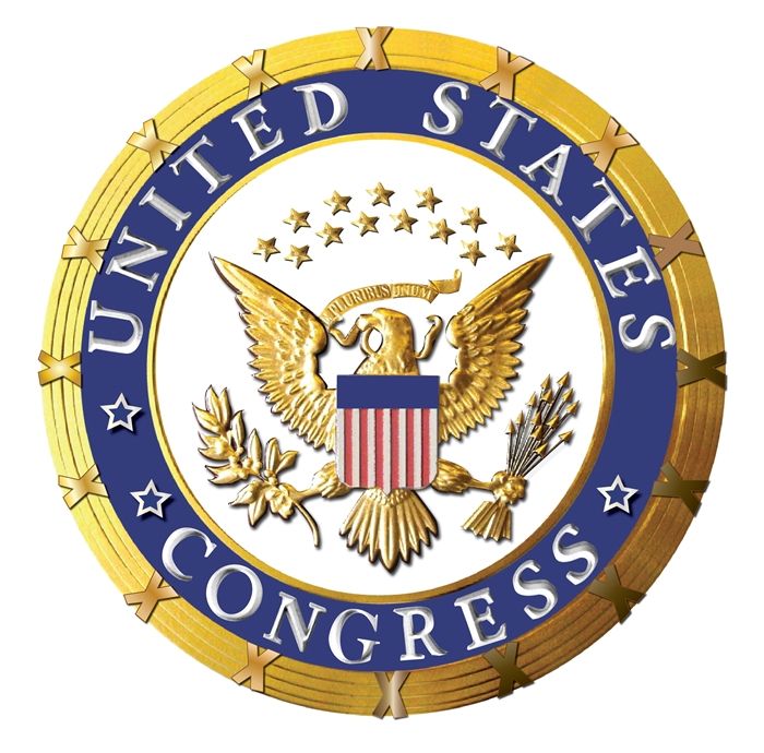 federal government round seals carved wood wall plaques