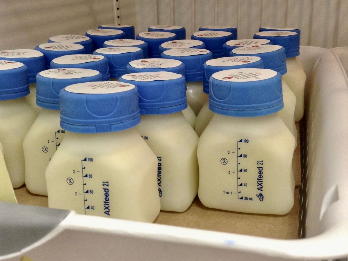 Milk Handling for NICUs : Receive Milk : Mothers' Milk Bank of North Texas
