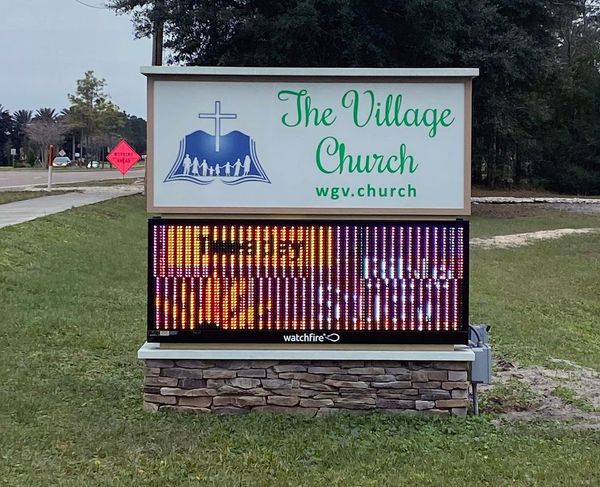 Taylor Sign & Design: Electronic Message Center Gallery