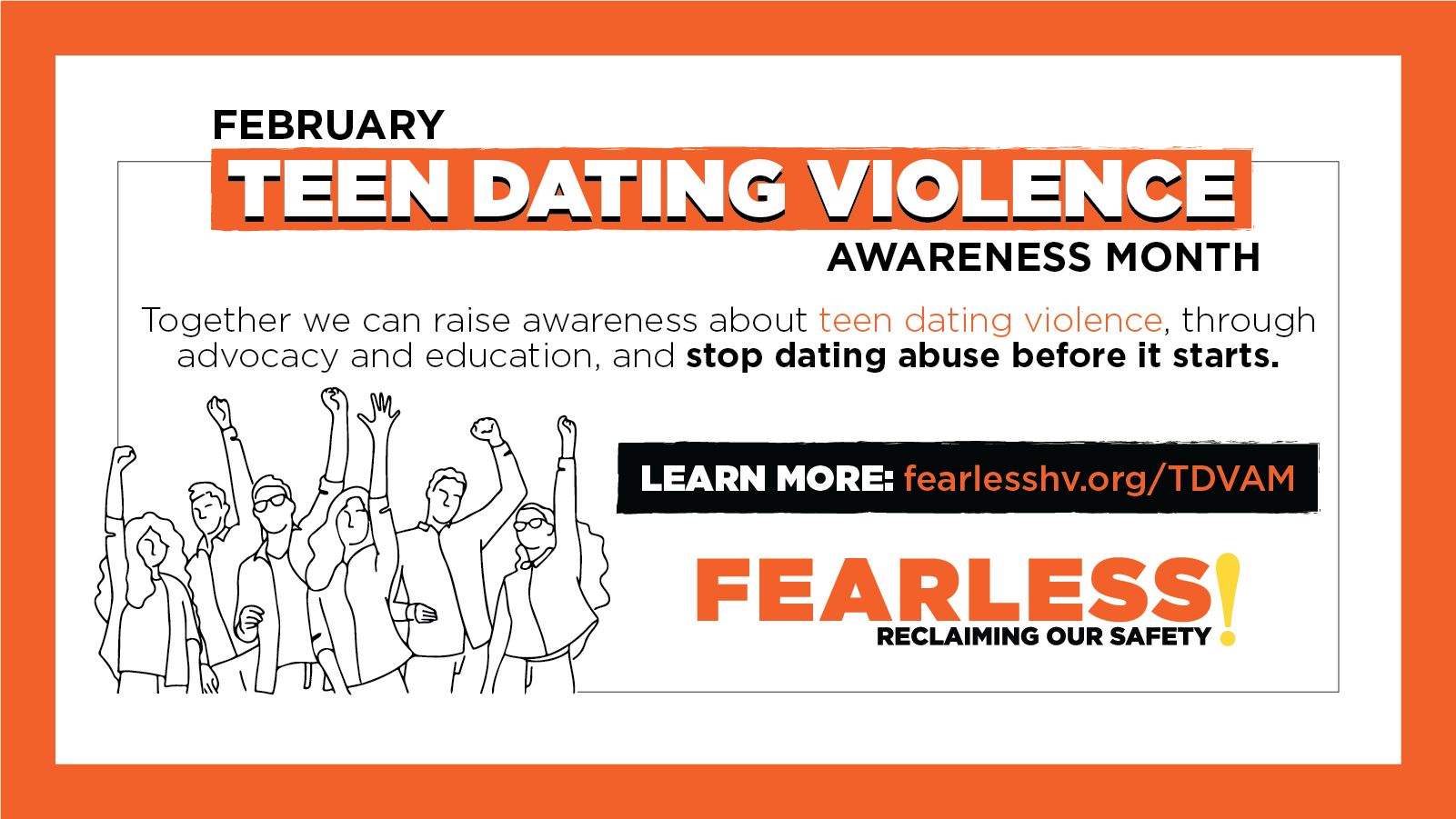 February is Teen Dating Violence Awareness Month