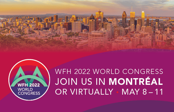 WFH 2022 World Congress : Program & Event Calendar : Get Involved ...