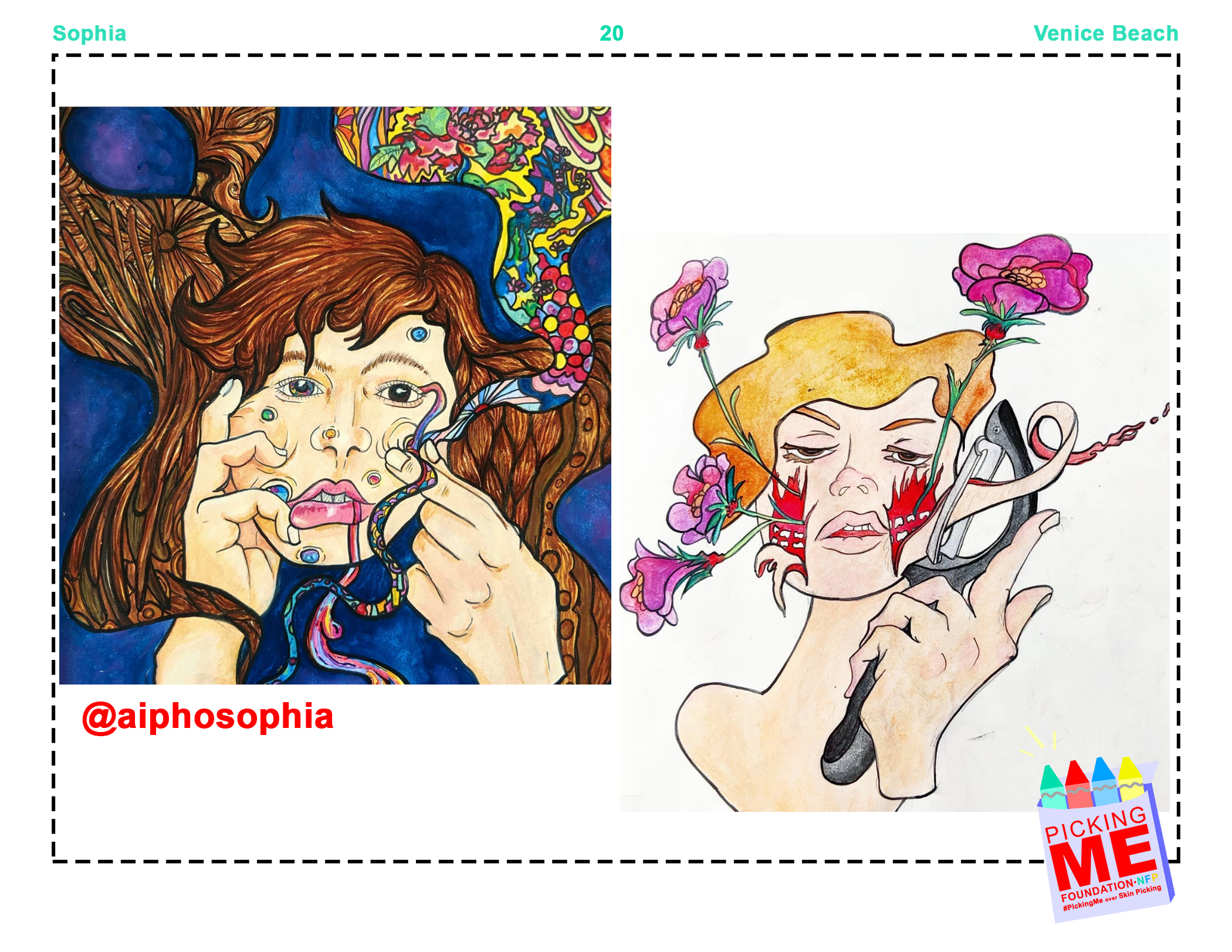 Skin Picking / Dermatillomania Art by Suffers and Supporters of the ...