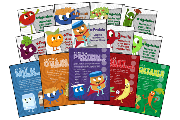 Eat Your Colors Nutrition Education | Food Fun Facts | Descon