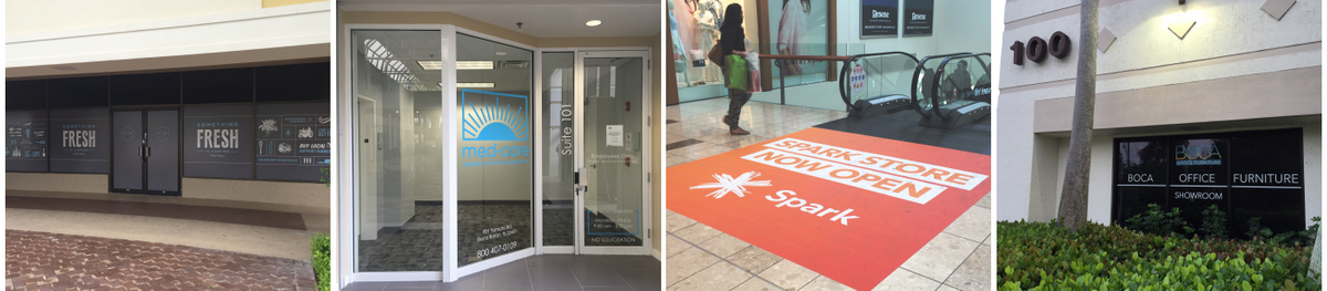 Floor & Window Graphics | Sign Partners Sign Company - Boca Raton