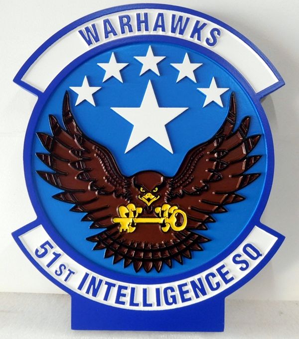 3D Painted, Wood, Bronze, Brass, Silver Air Force Plaques