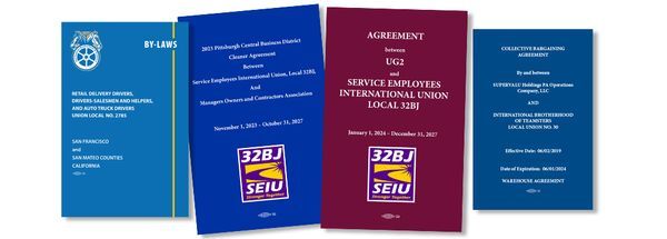 Union Contract Books | Custom Union Printing | Political Printing in ...