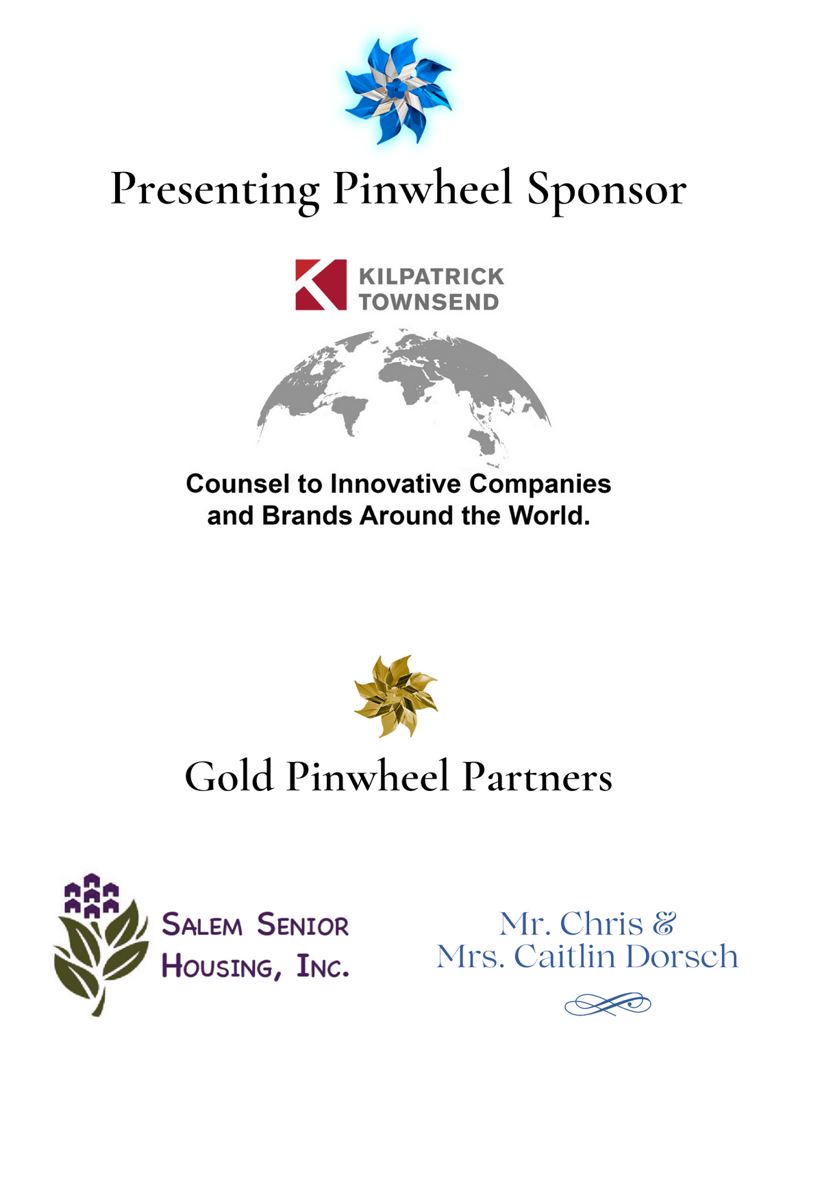 Annual Pinwheel Gala : Events : You Can Help : The Parenting PATH