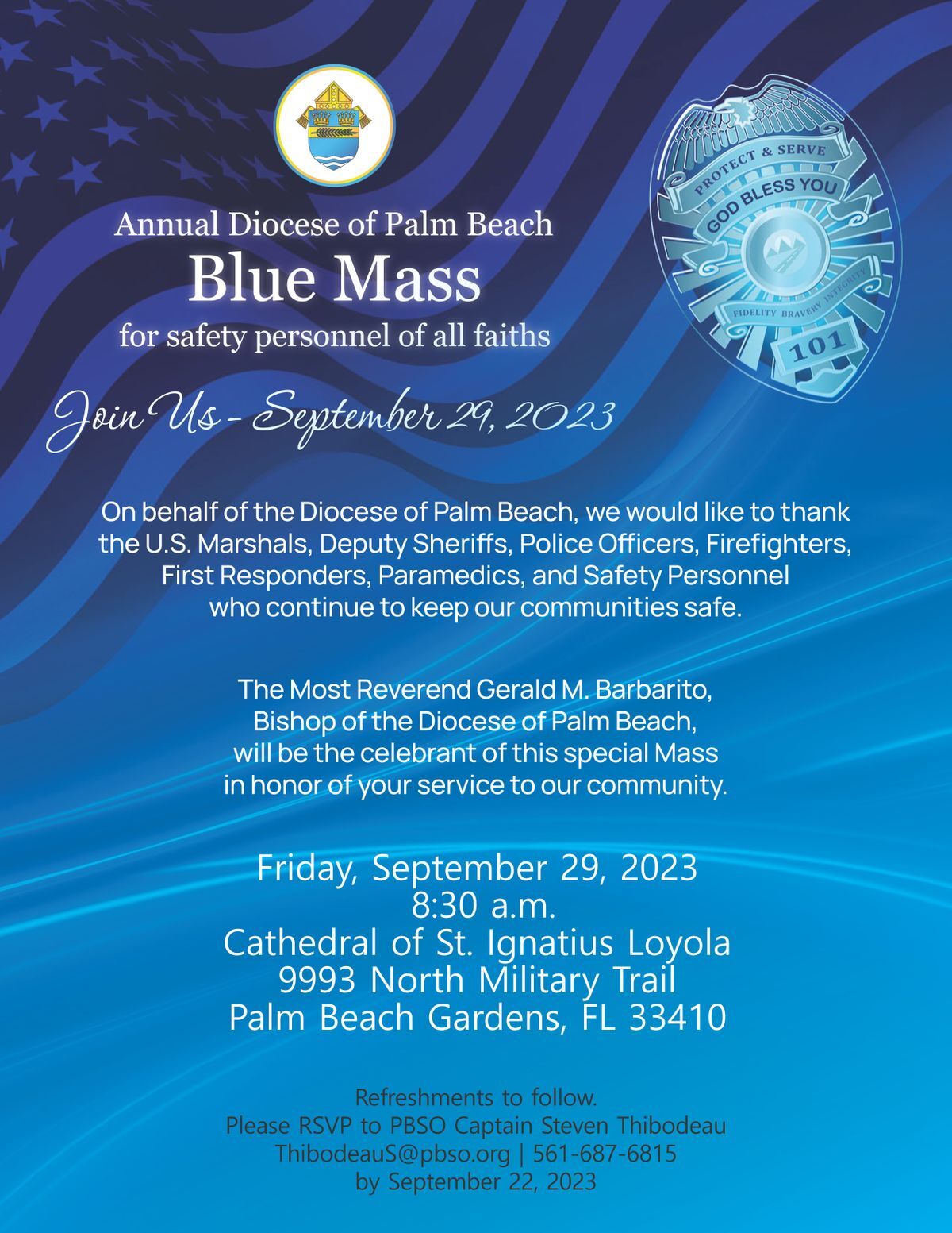 Blue Mass : DPB Events Calendar