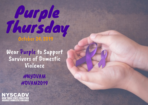 Domestic Violence Awareness Month 2018