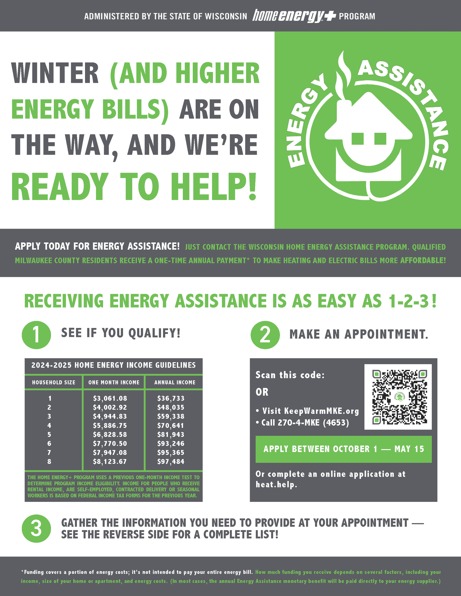 Energy Assistance | Milwaukee County LIHEAP | Community Advocates in ...