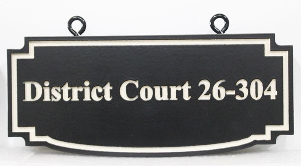 Carved 3D Bronze, Brass, Silver, Wood or Painted Court Plaques
