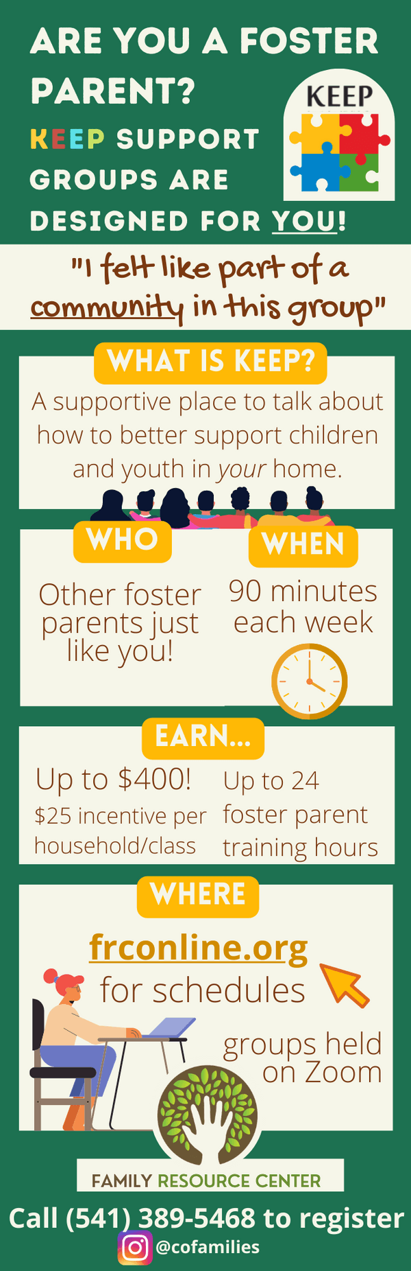 KEEP Foster Parent Support Group | Central Oregon