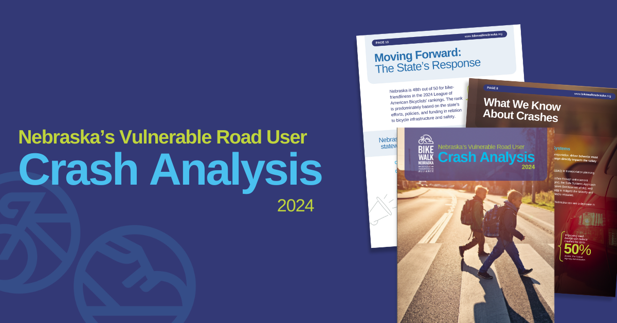 Vulnerable Road User Crashes - Nebraska