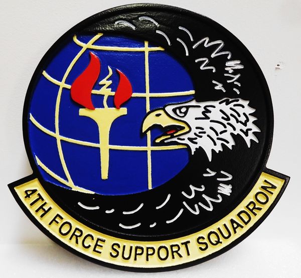 3D Painted, Wood, Bronze, Brass, Silver Air Force Plaques