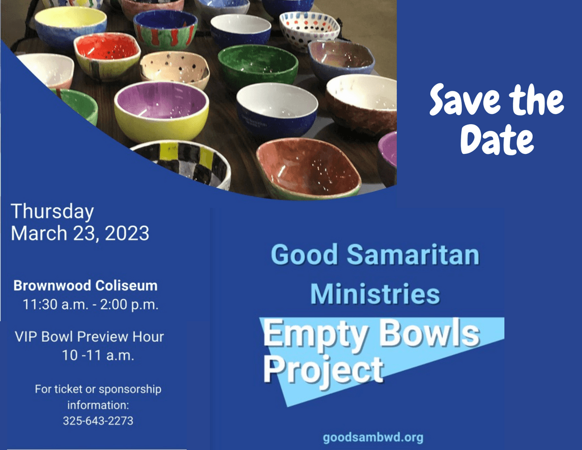Empty Bowls Project : Good Samaritan Ministries