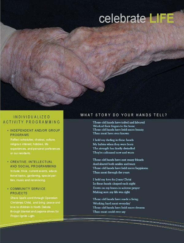 Celebrate Life : Activities : Long Term Care : Patient Services ...