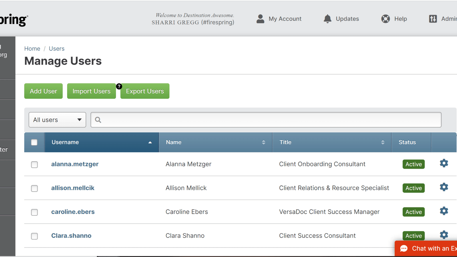 Training Videos | Client Area | Firespring