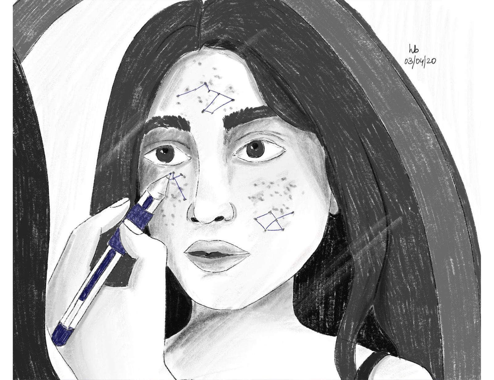 Skin Picking / Dermatillomania Art by Suffers and Supporters of the ...