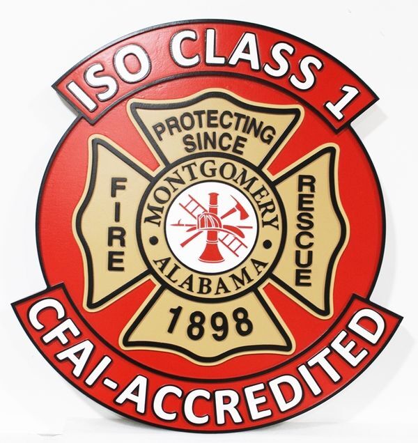 3D Brass,Silver, Painted Firefighter Badge & Patch Plaques