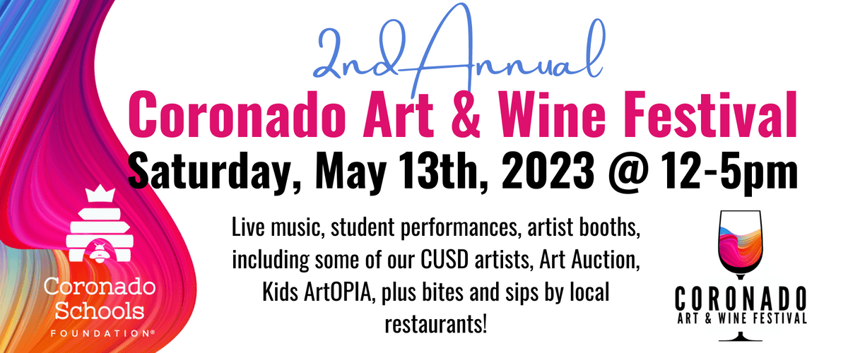 Coronado Art & Wine Festival : News & Events : Coronado Schools Foundation