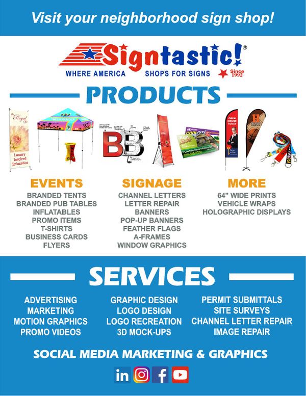 Retail Signmaker | Retail Sign Services | Signtastic Signmakers ...