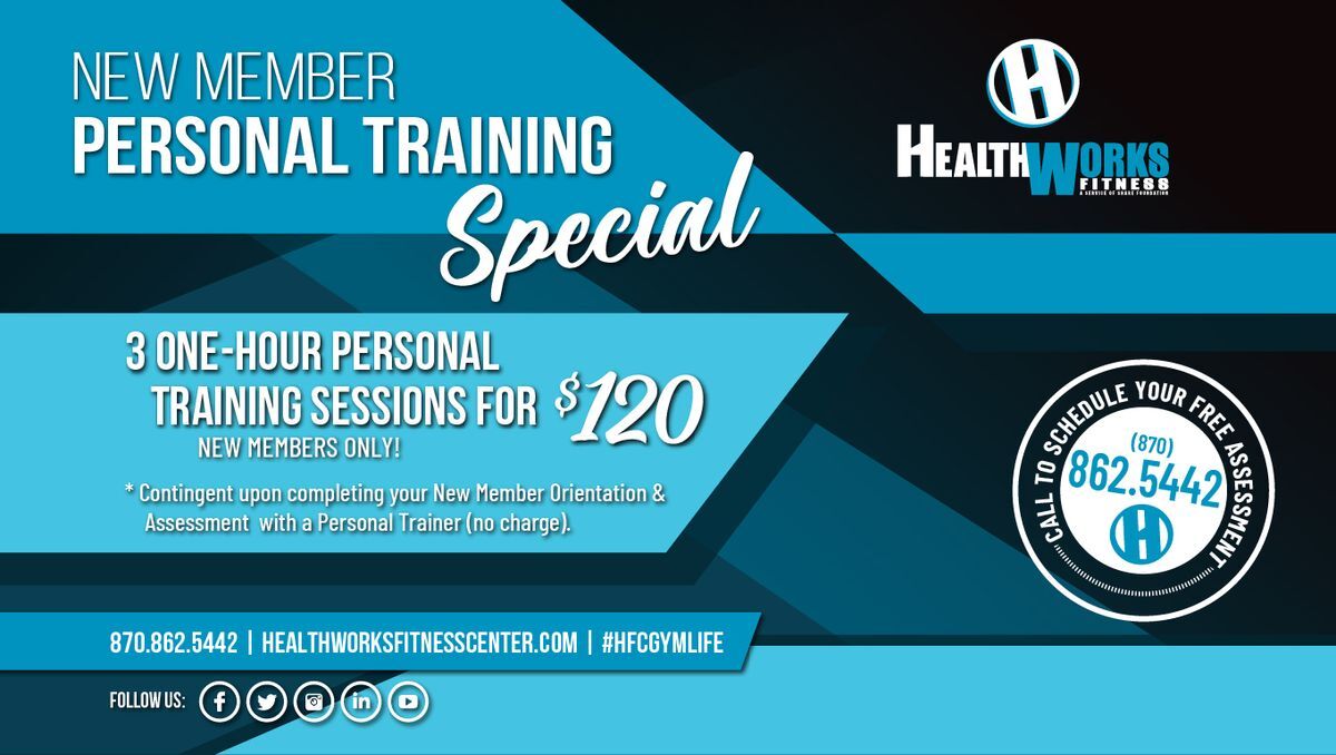 Personal Training : What We Offer : HealthWorks Fitness Center