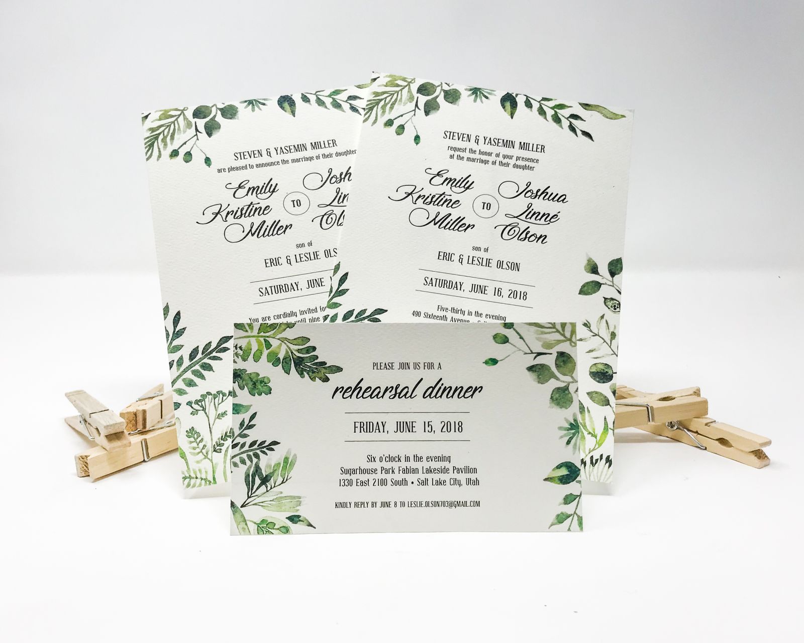 Utah Wedding Invitation Print & Design | Presto Print