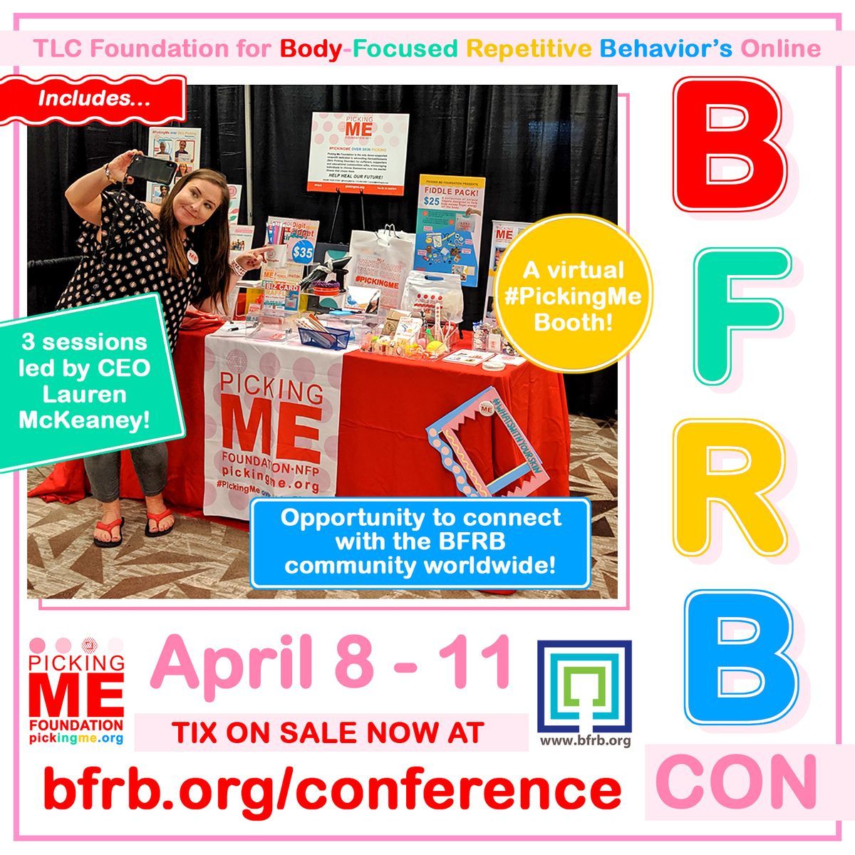 TLC's Virtual BFRB con! : Event s of the Picking Me Foundation