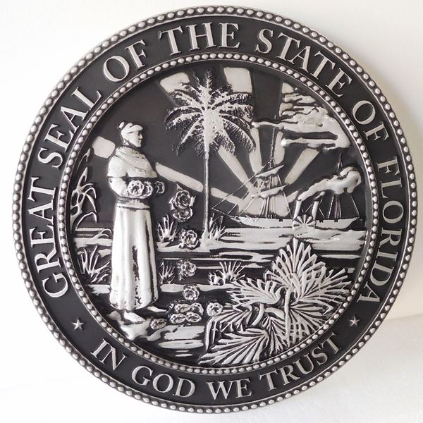 State seal and state government executive, legislative and judicial ...