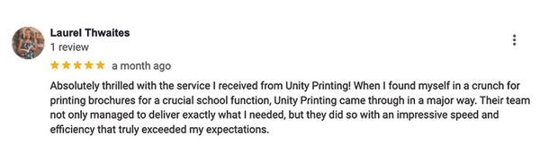 Commercial Printing Company in Latrobe & Greensburg | Unity Printing