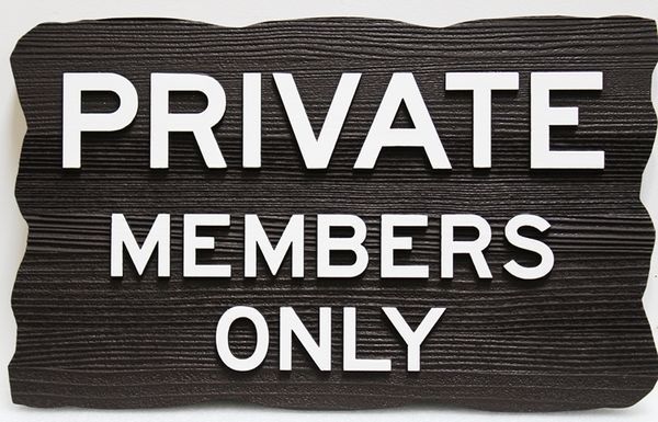 Custom Wood Street, Traffic and Parking Signs