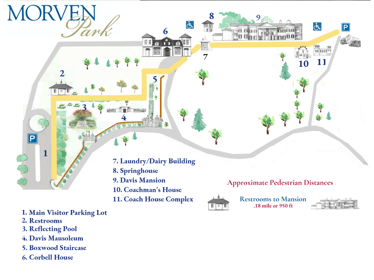 Additional Maps : Plan Your Visit : Mansion & Grounds : Morven Park