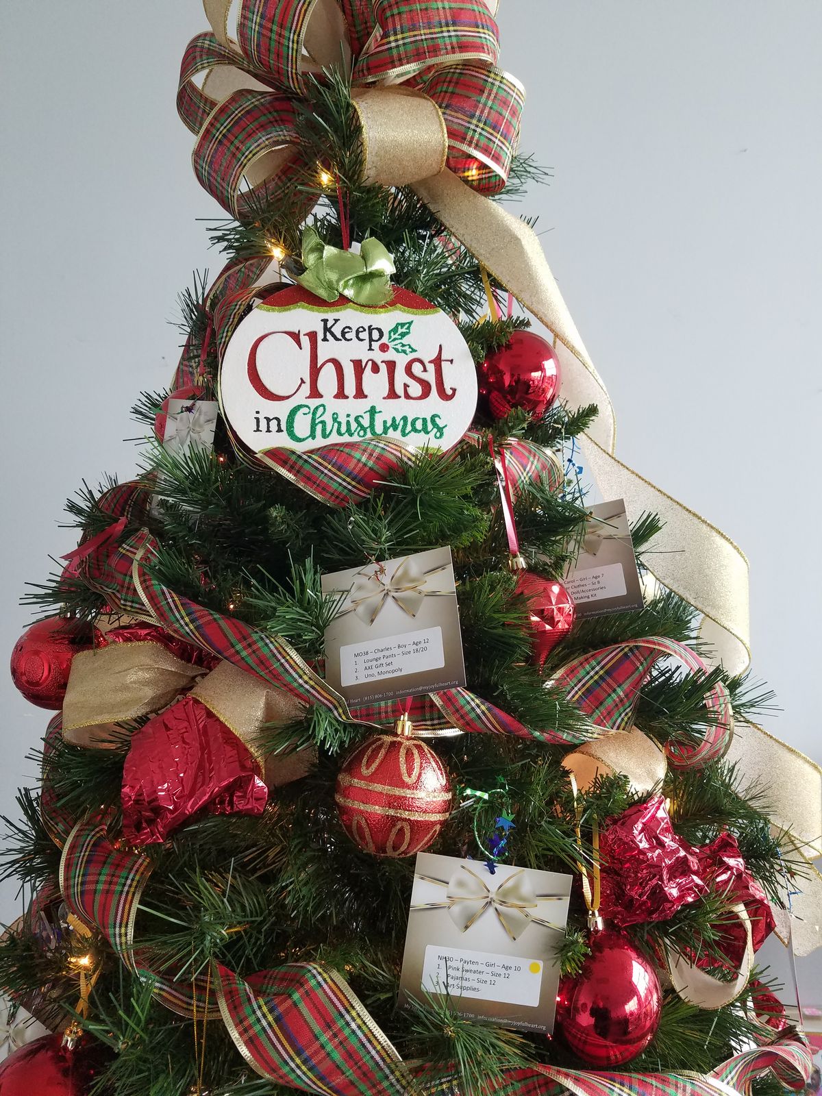 2018 Giving Tree : Photo Gallery : What We Do : My Joyful Heart