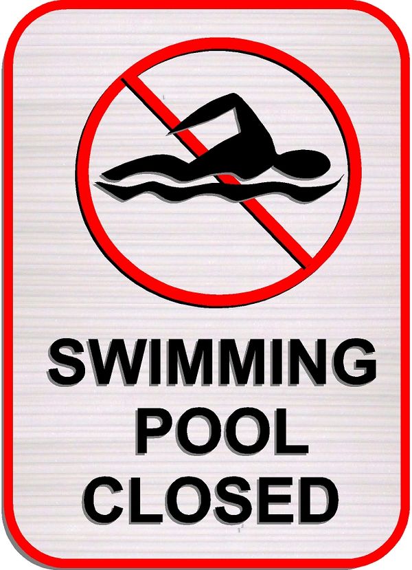 swimming pool signs, tennis court signs, swoim club signs, restroom signs