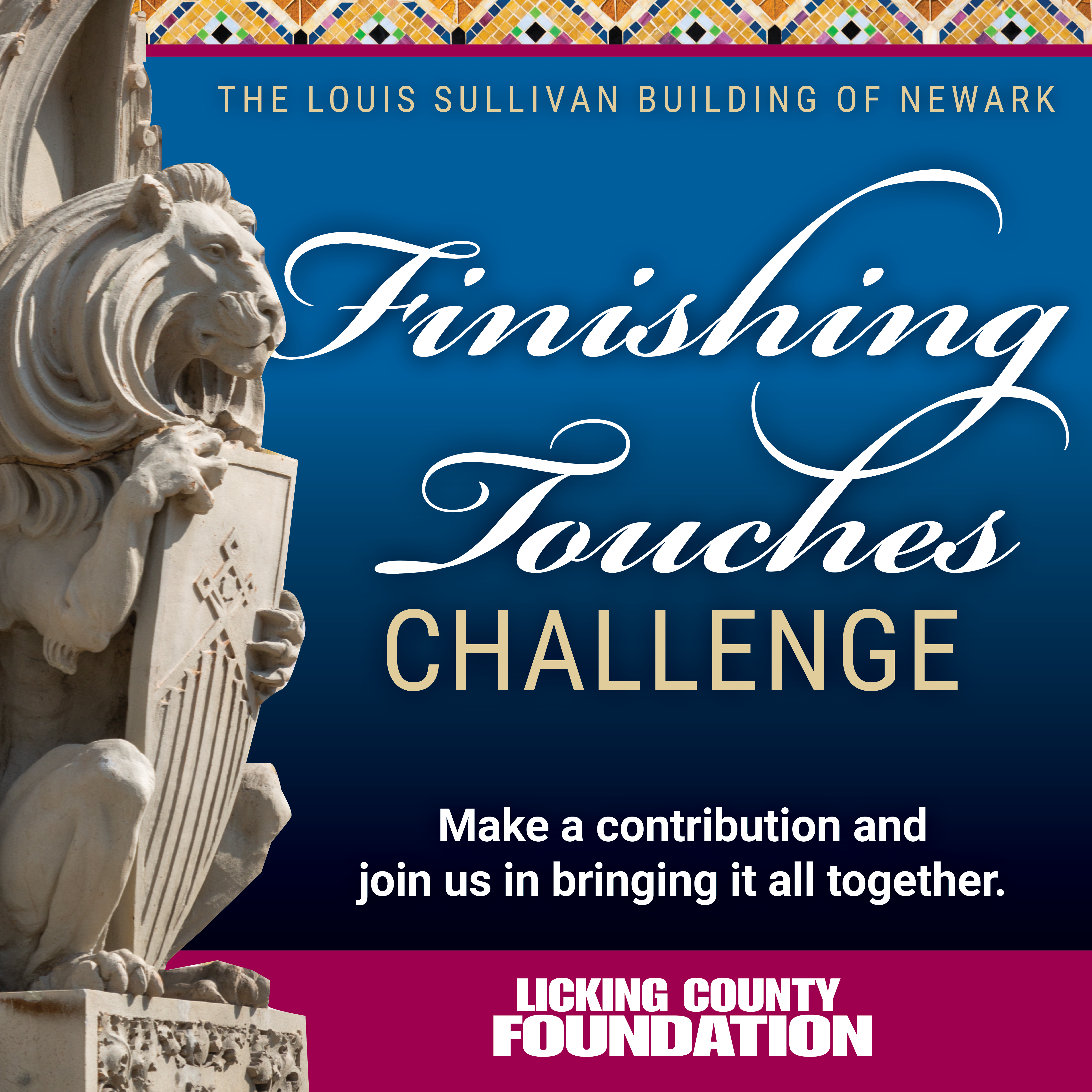 Challenge Met! Donors Secure $1 Million 'Finishing Touches' Matching Gift : Louis Sullivan ...