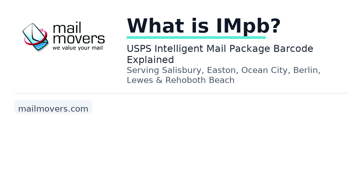 What is IMpb? | USPS Intelligent Mail Package Barcode Explained | Mail ...