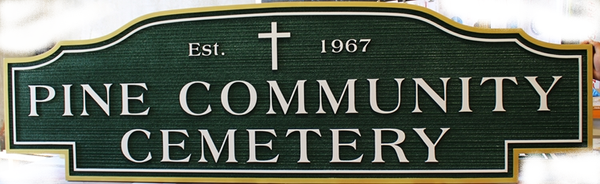 cemetery signs and plaques, memorial signs