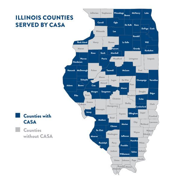 Locations : Who We Are : Illinois CASA